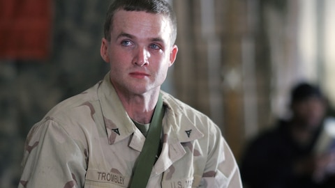 Lance Cpl. Harold 'James' Trombley played by Billy Lush on Generation ...